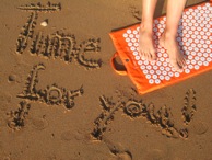 Die ORIGINALE Re-Lax Akupressurmatte oder Anti-Stress-Matte, bekannt ...